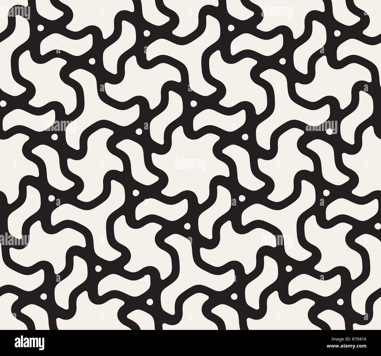 Monochrome hexagonal triangle pattern design hi-res stock photography ...