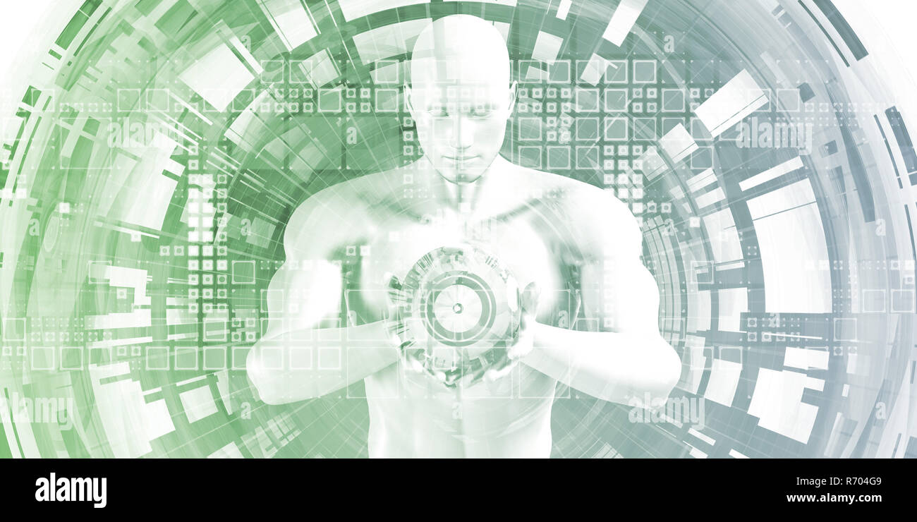 Science Futuristic Technology Stock Photo - Alamy