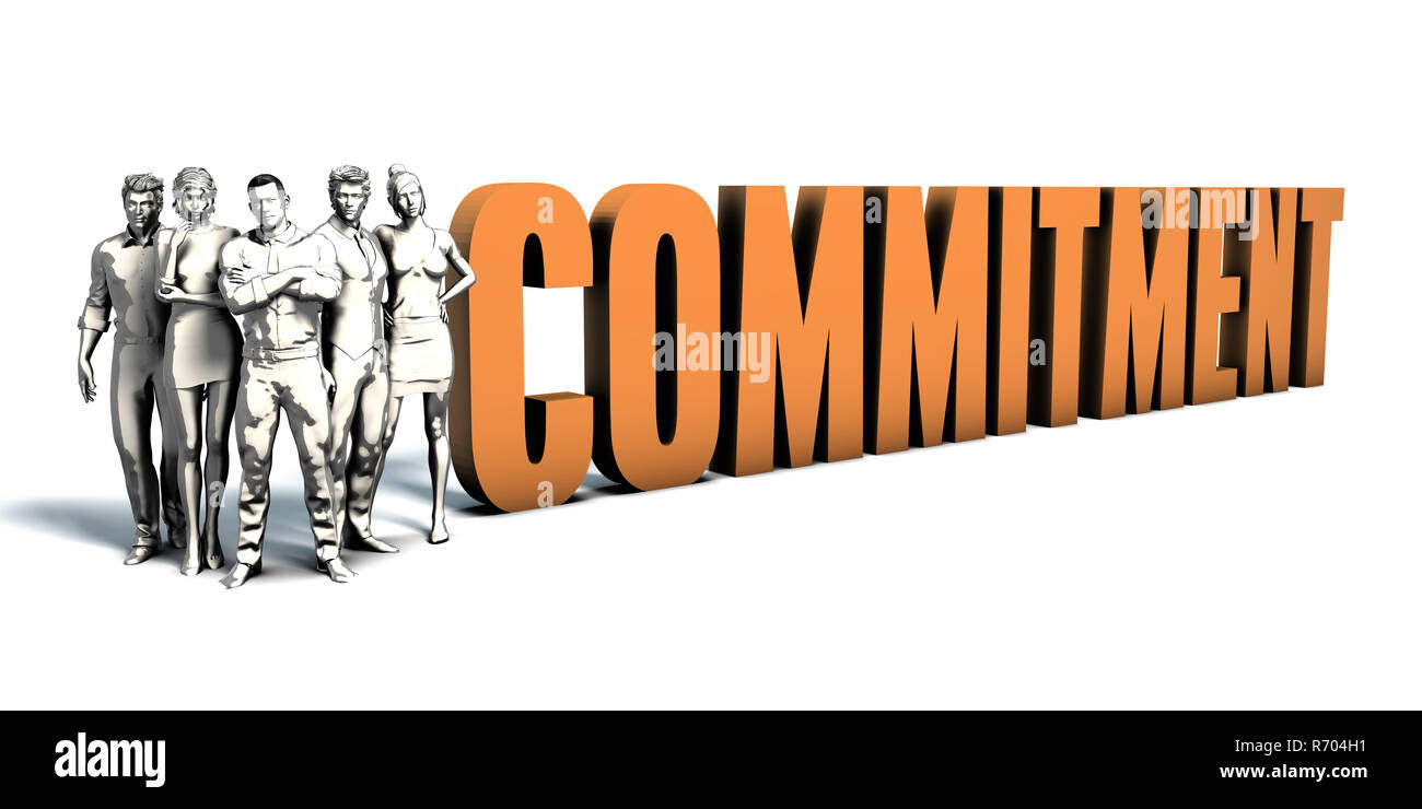 Business People Commitment Art Stock Photo - Alamy