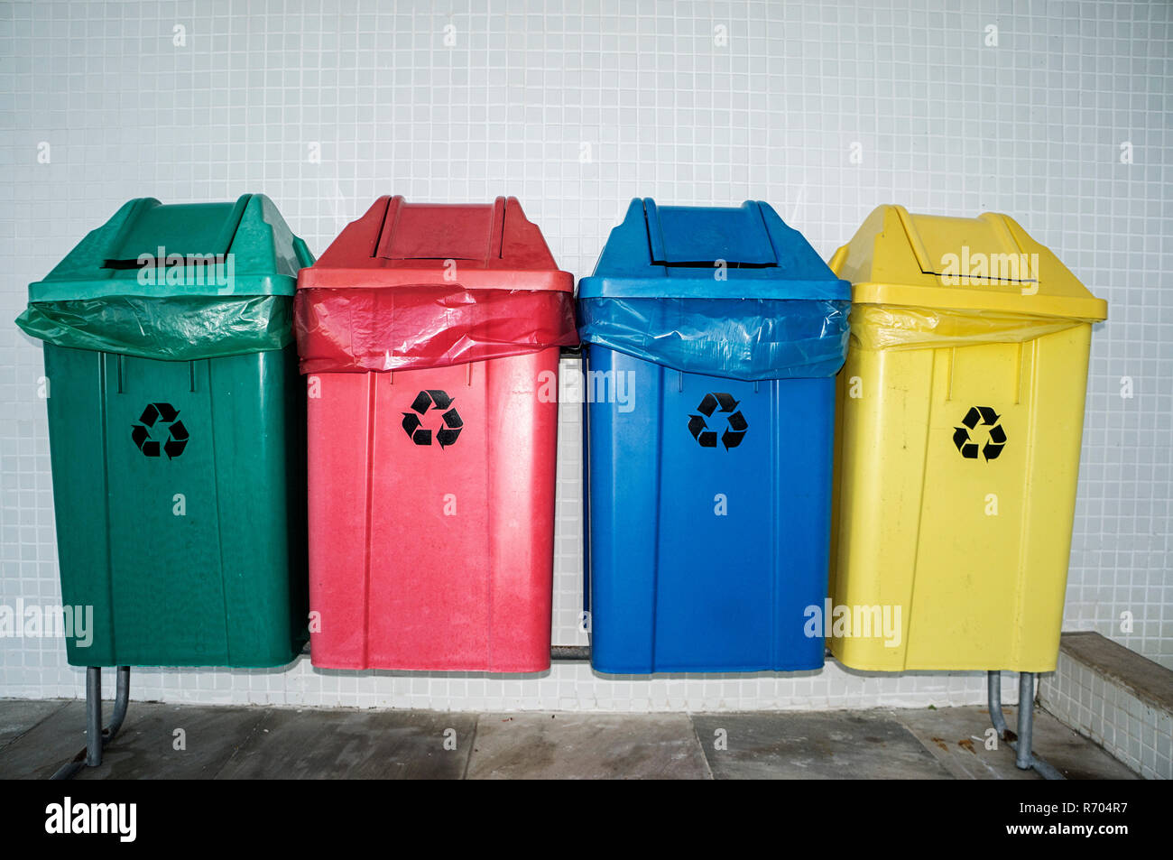 Recyclable material containers hi-res stock photography and images - Alamy