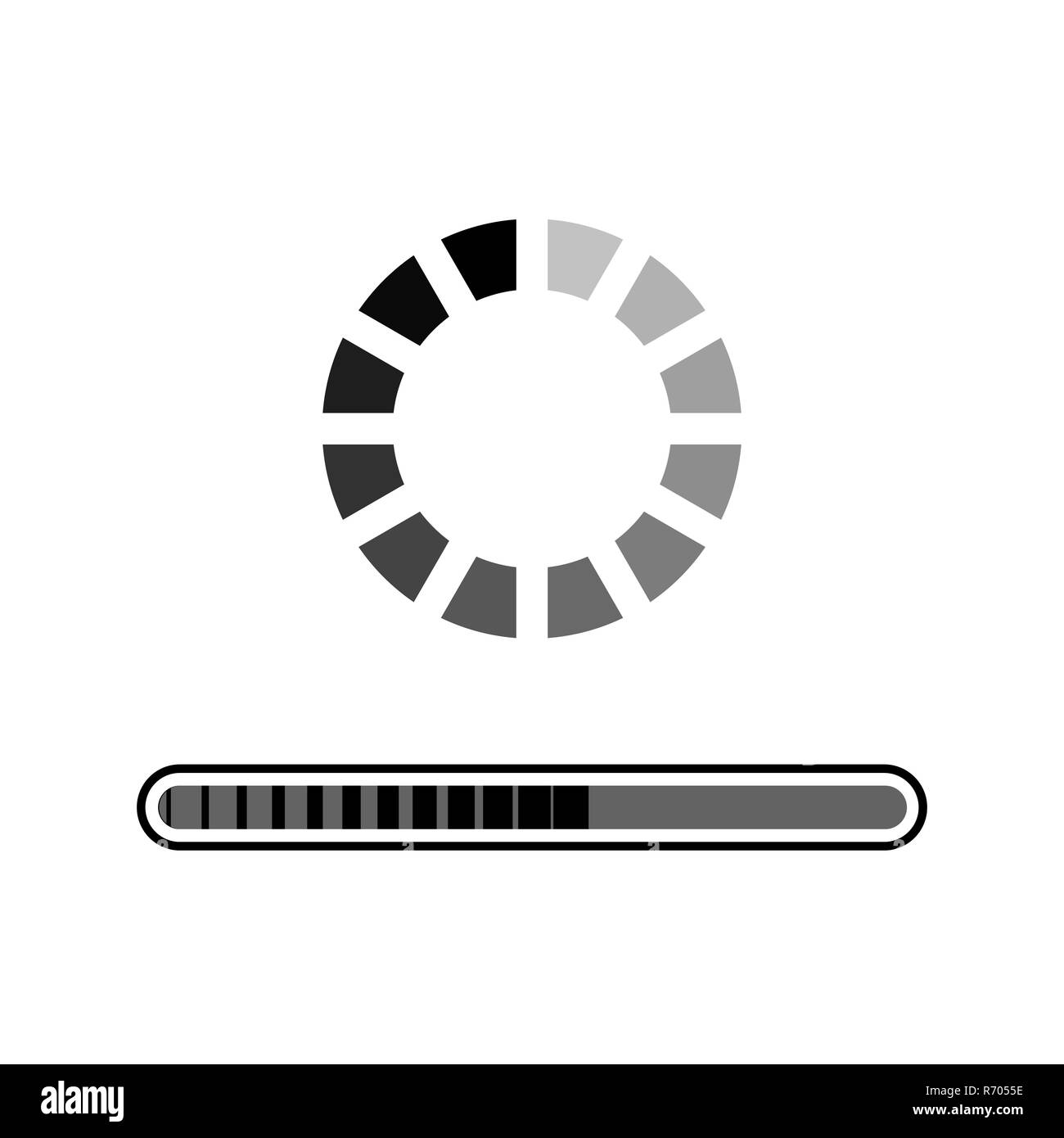 Loading bar transparent background hi-res stock photography and images ...