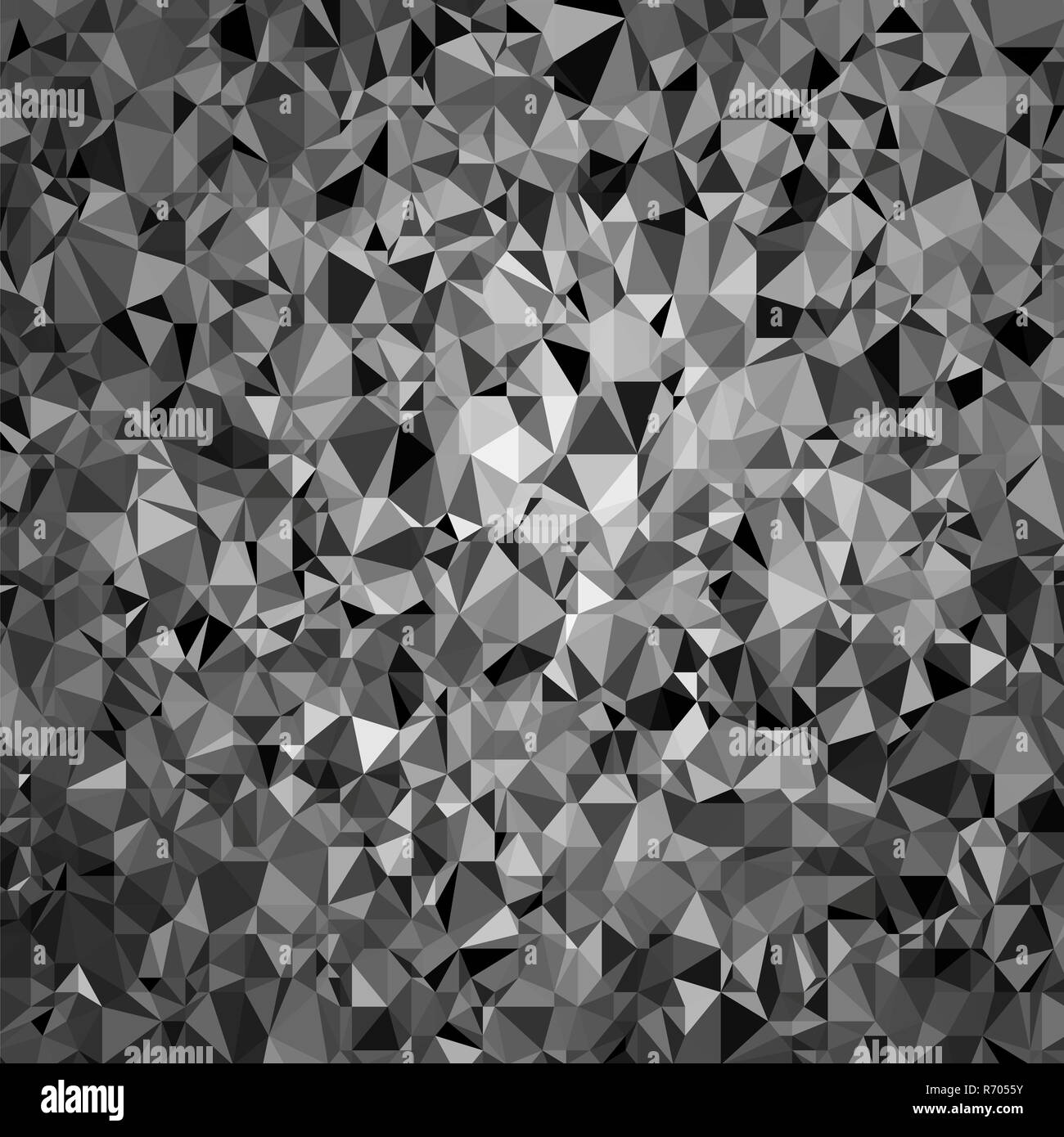Grey Polygonal Background. Triangular Pattern. Low Poly Texture ...
