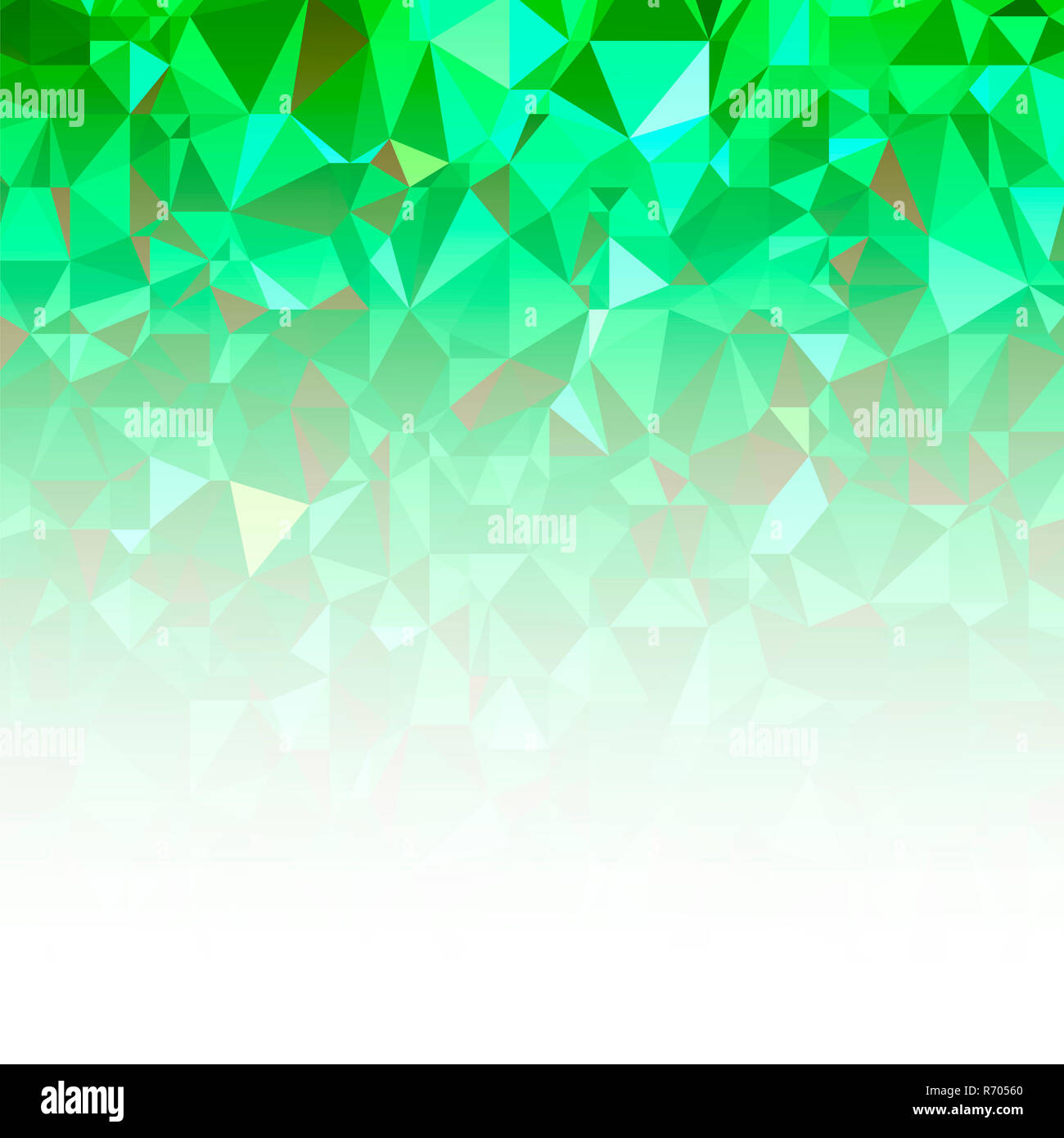 Green Polygonal Background. Triangular Pattern. Low Poly Texture ...