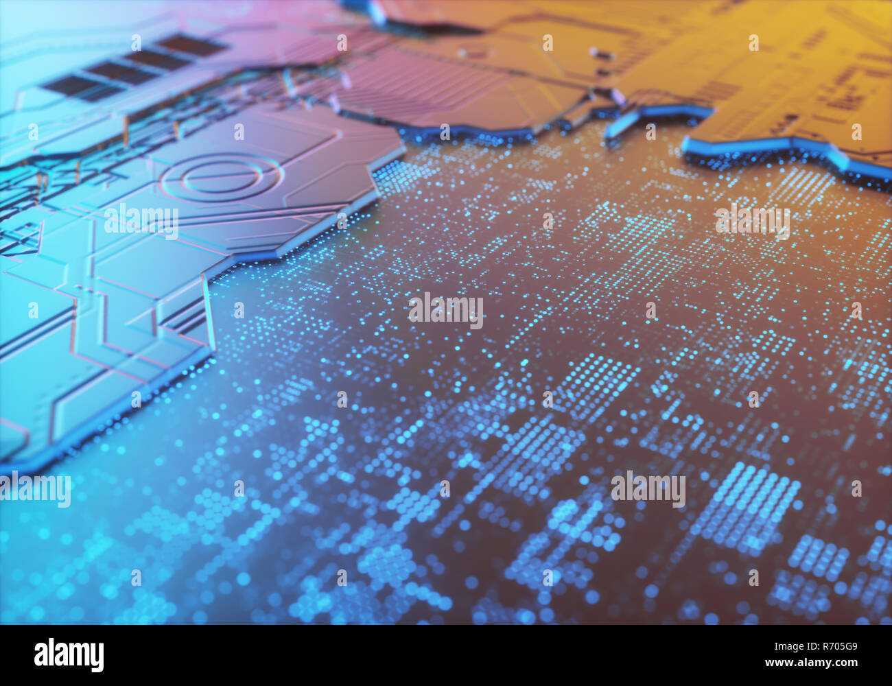 3D Structure Abstract Background Stock Photo - Alamy