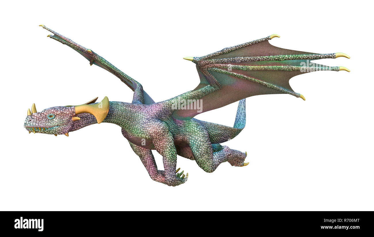 Dragon rainbow Cut Out Stock Images & Pictures - Alamy