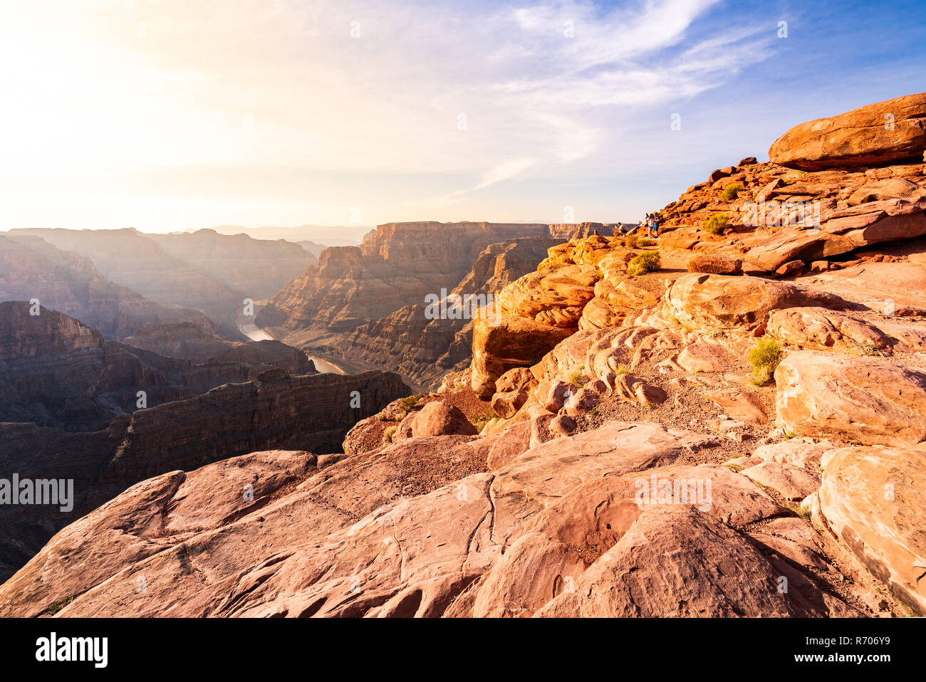 West rim of Grand Canyon Stock Photo - Alamy