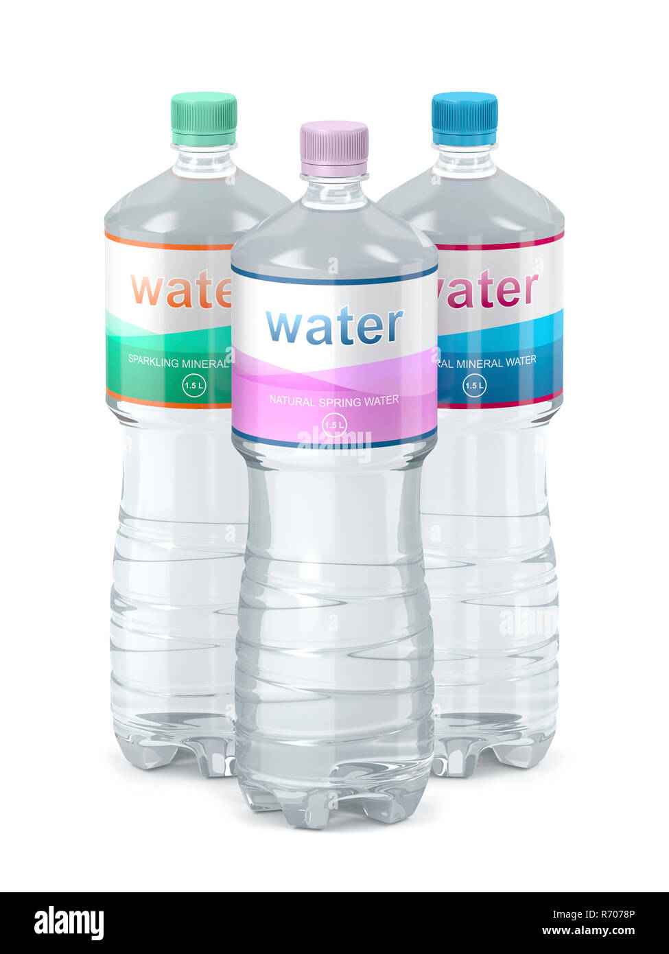 Sparkling, spring and mineral water Stock Photo - Alamy