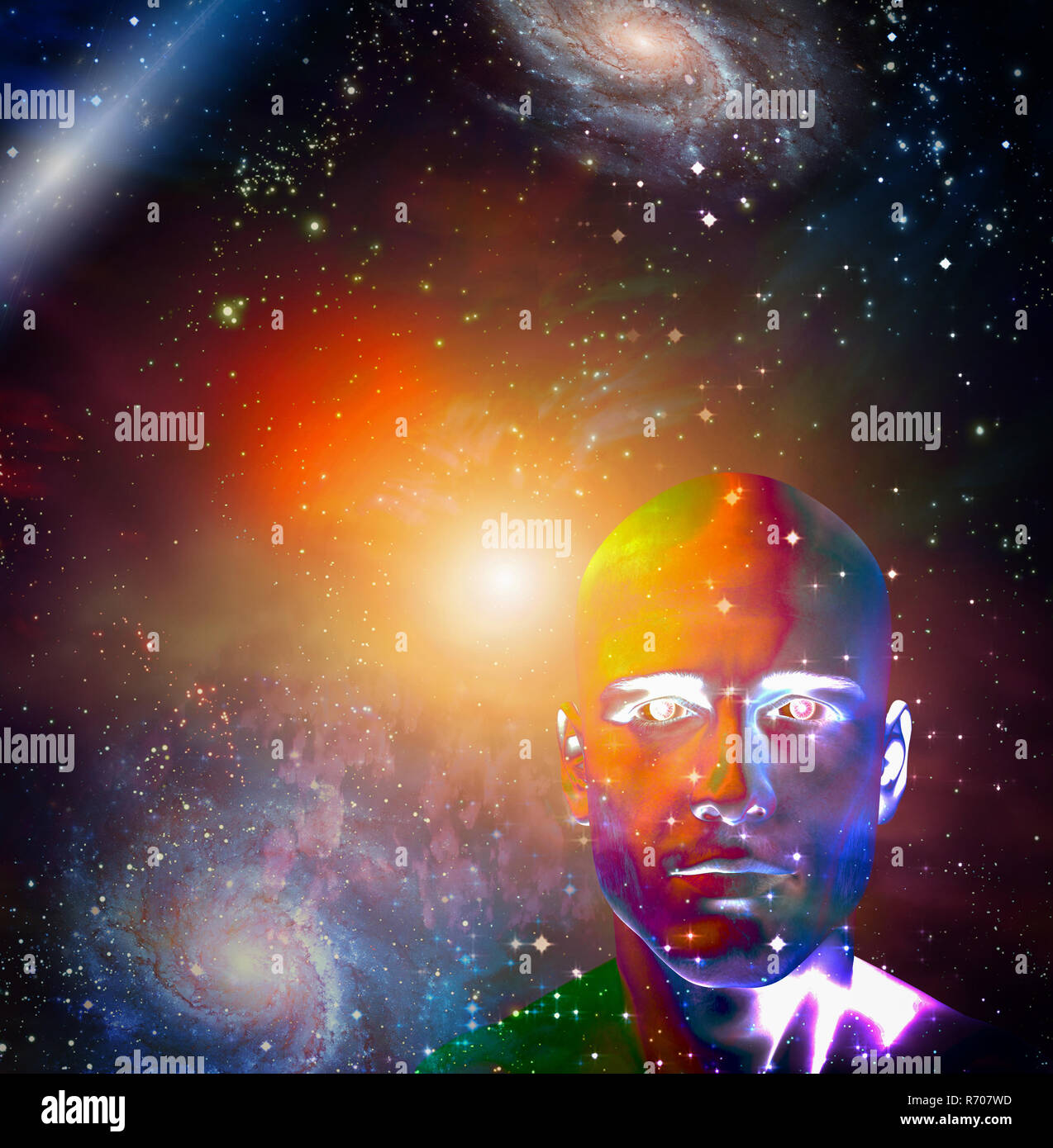 Human like alien hi-res stock photography and images - Alamy