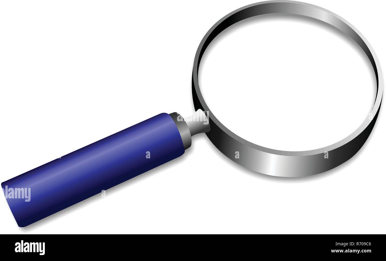 Magnifying glass icon. Transparent inside. Eps 10 vector Stock Vector ...