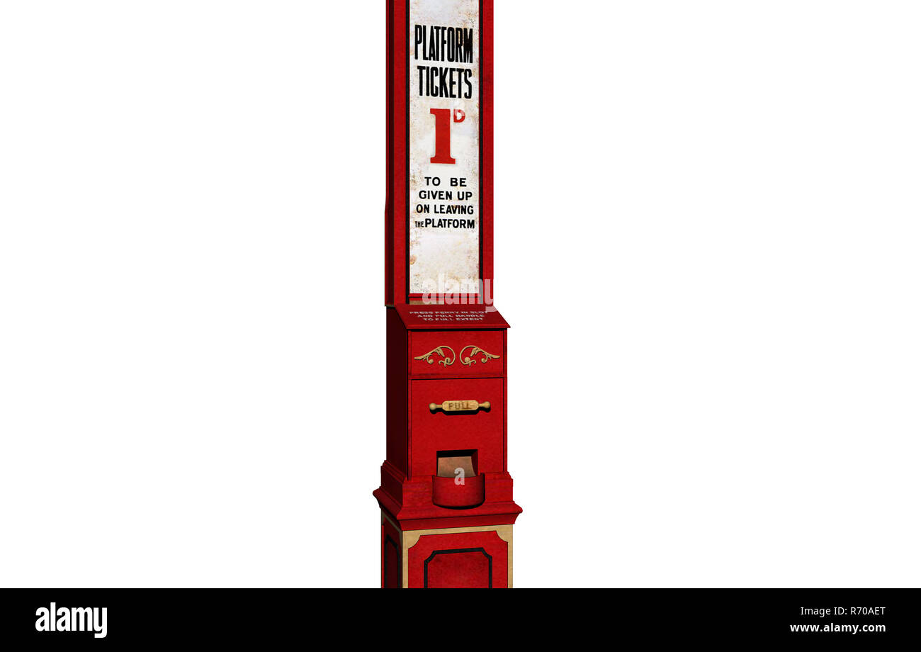 Antique ticket machine hi-res stock photography and images - Alamy