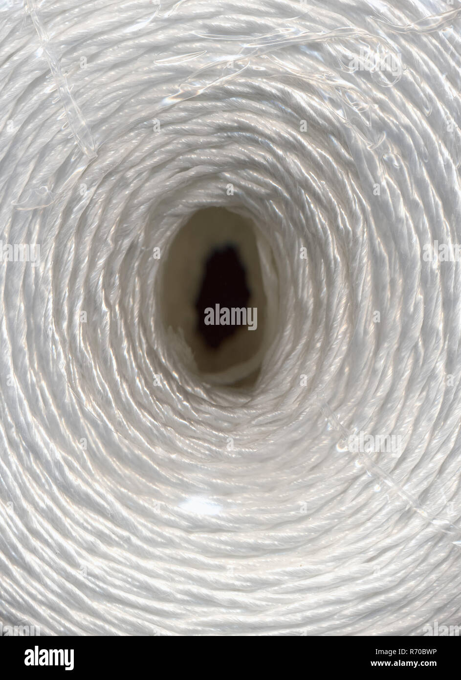 Agricultural Polypropylene rope roll Stock Photo - Alamy