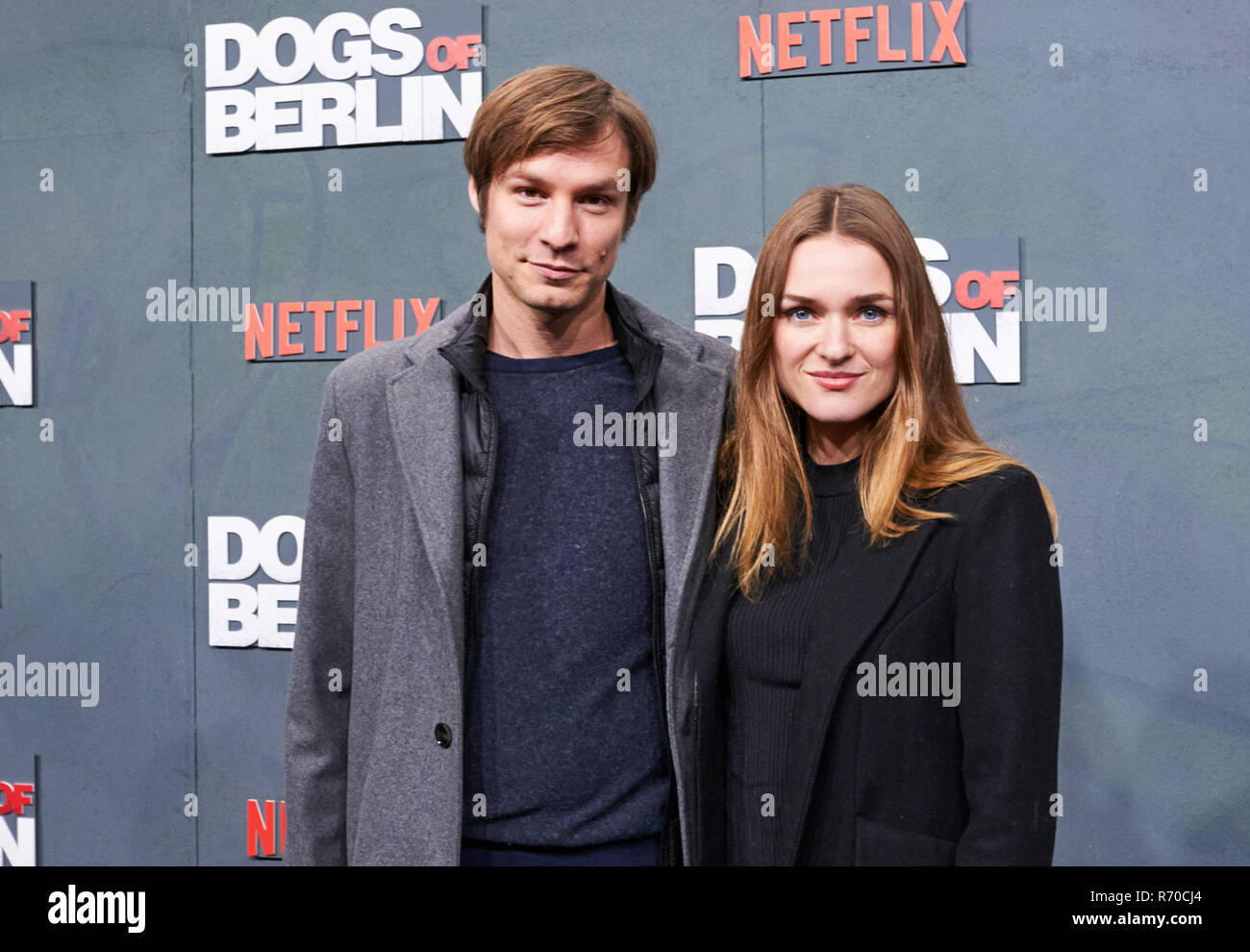 Berlin, Germany. 06th Dec, 2018. The actress Josephin Busch and her ...