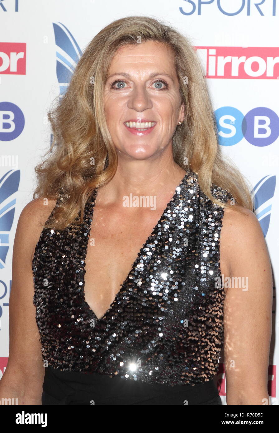 London, UK. 6th Dec, 2018. Sally Gunnell at The Mirror Pride of Sport ...