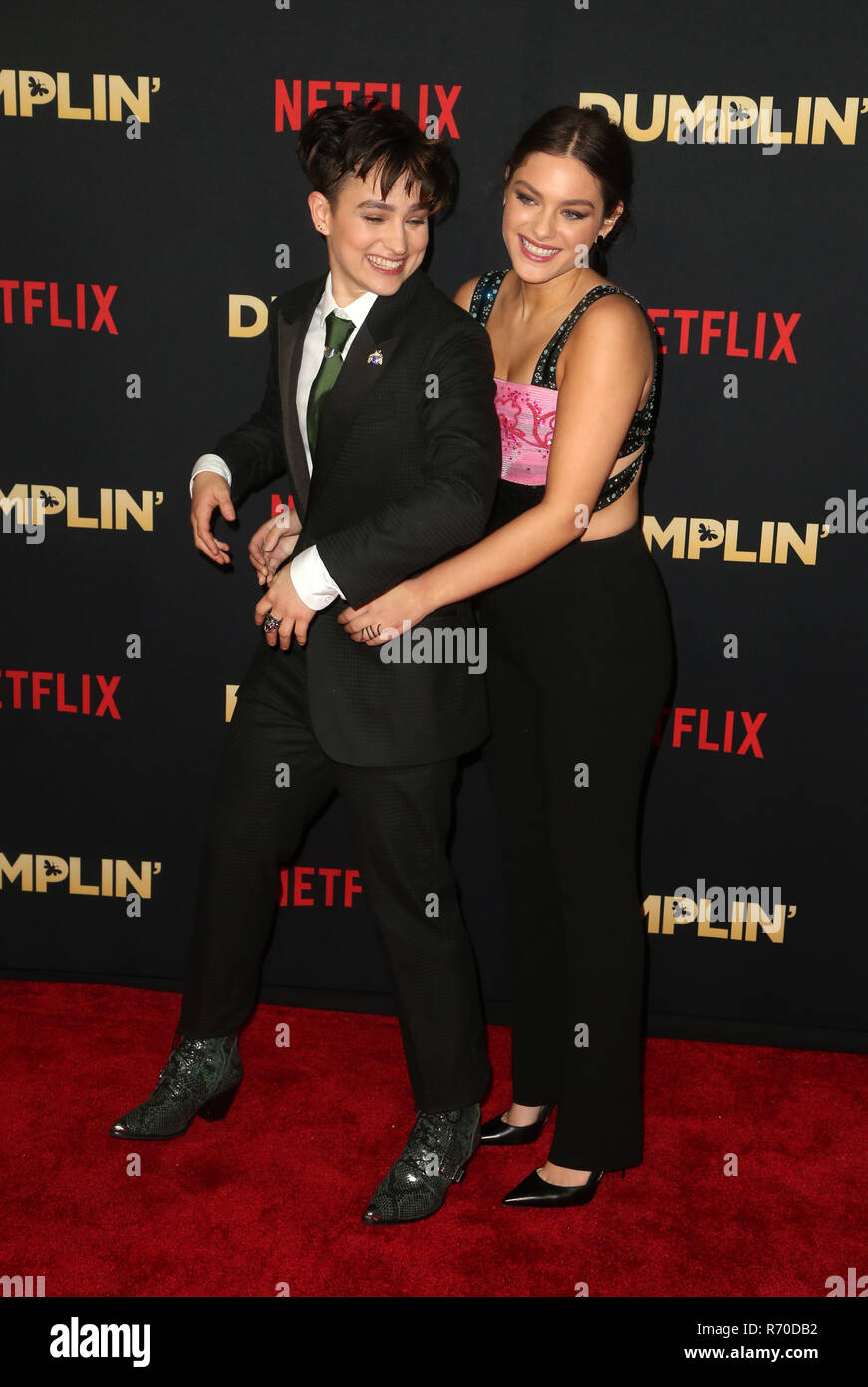 Hollywood, Ca. 6th Dec, 2018. Bex Taylor-Klaus, Odeya Rush, at the ...