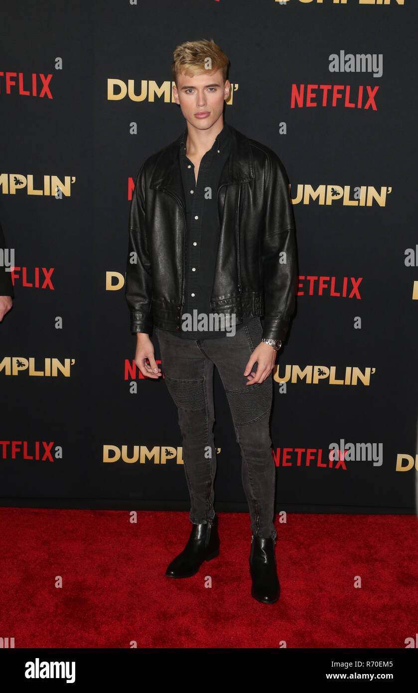 Hollywood, Ca. 6th Dec, 2018. Lucas Dell, at the world premiere of ...