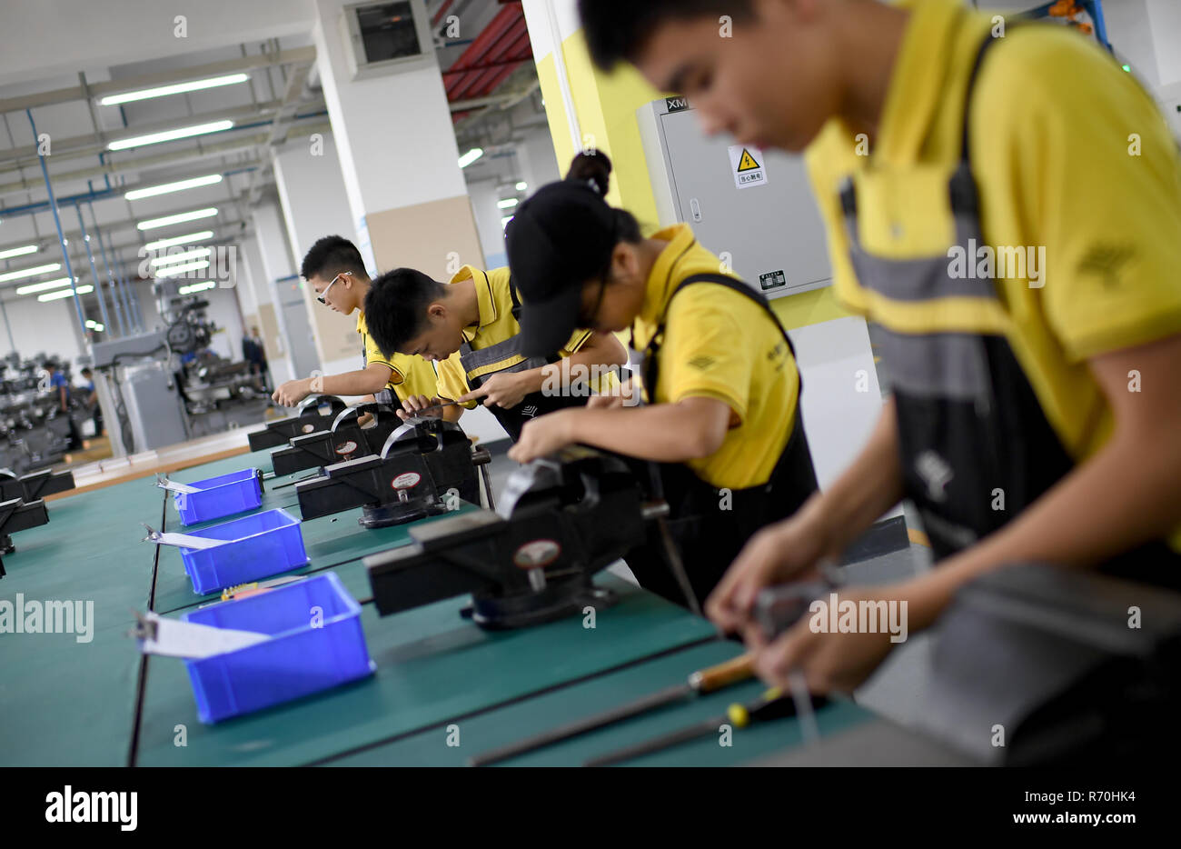 Apprentices mechatronics hi-res stock photography and images - Alamy