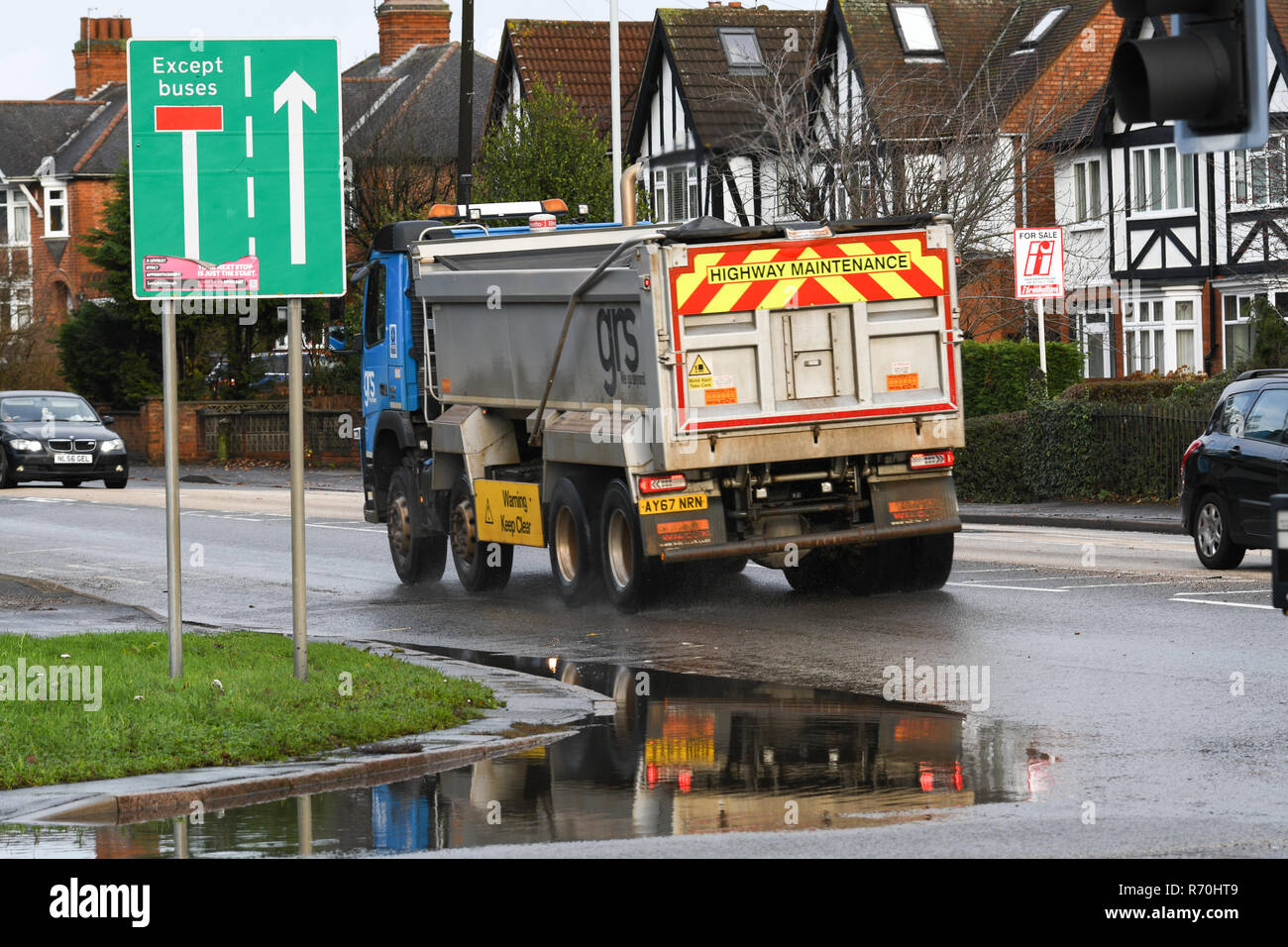 Loughborough, Leicestershire, UK. 7th Dec, 2018. UK Weather: Flooding ...