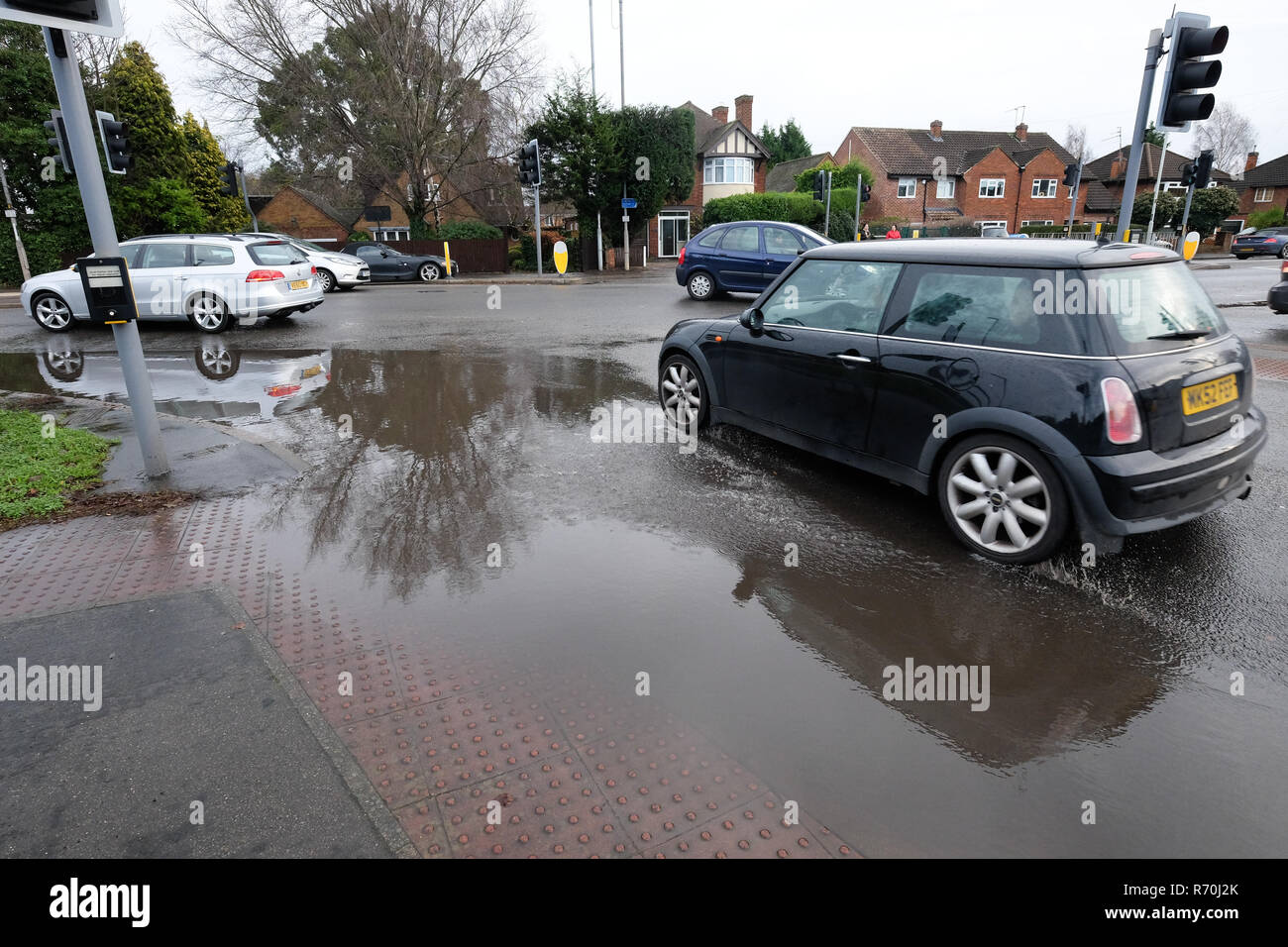 Loughborough, Leicestershire, UK. 7th Dec, 2018. UK Weather: Flooding ...
