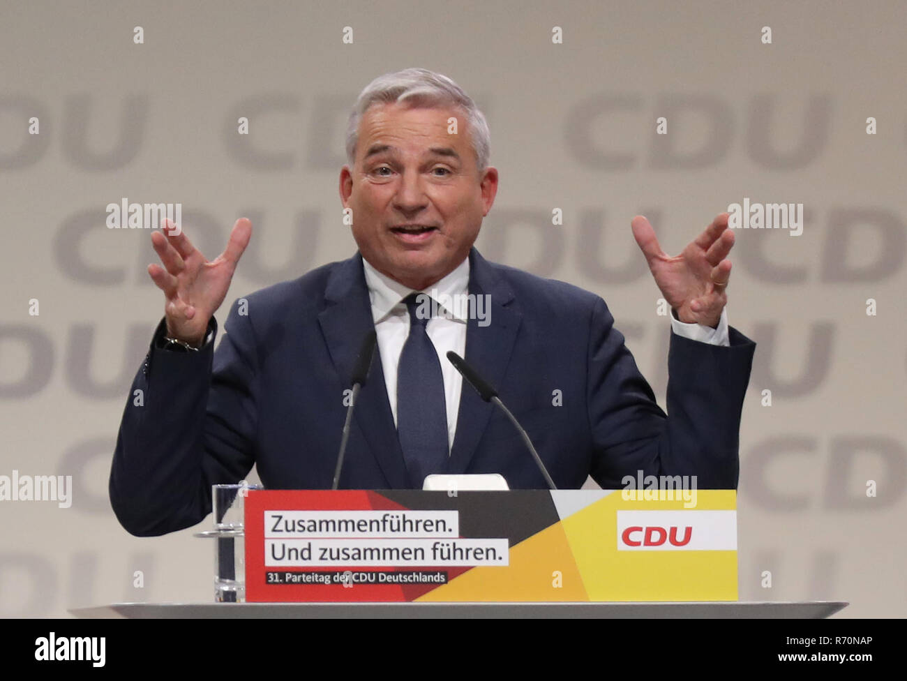 Hamburg, Germany. 07th Dec, 2018. The CDU state chairman of Baden ...