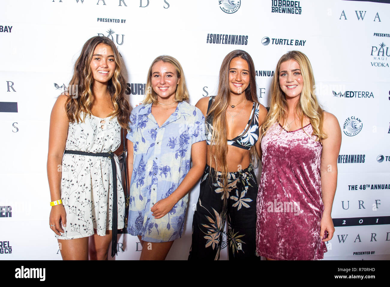 Kahuku, Hawaii, USA.Kahuku, HI, USA. 6th Dec, 2018. Summer Macedo ...