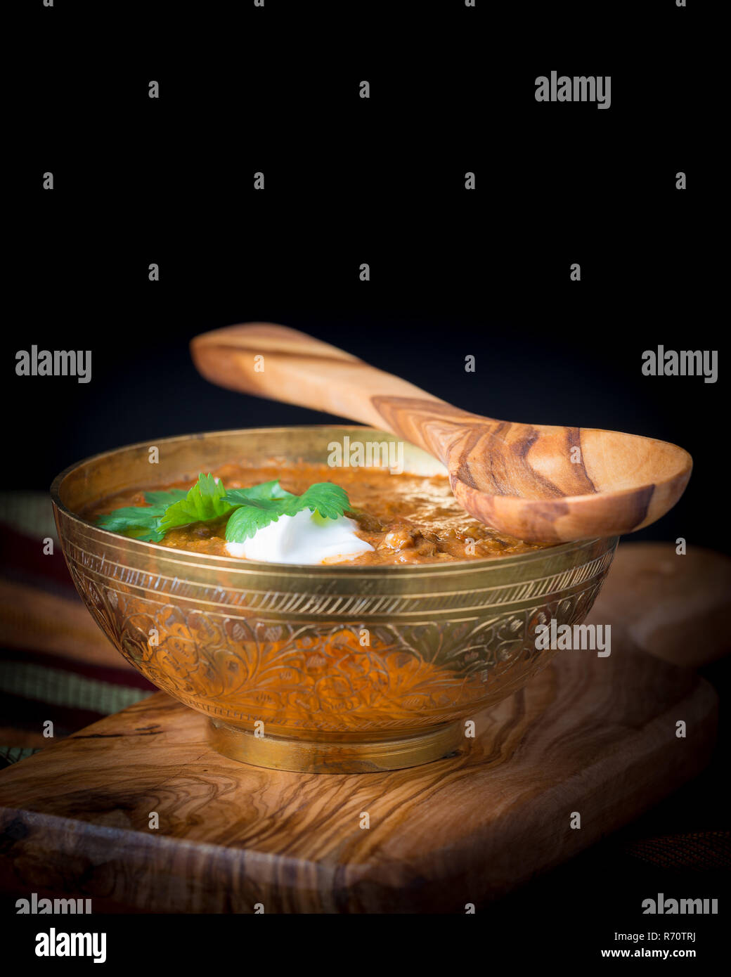 Daal Bowl Portrait Stock Photo - Alamy