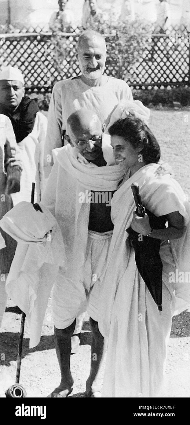 Mahatma Gandhi with Indira Gandhi and Khan Abdul Gaffar Khan Stock ... Mahatma Gandhi with Indira Gandhi and Khan Abdul Gaffar Khan Stock ...