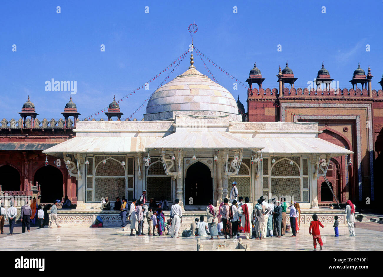 Tomb of Sheikh Salim Chistie, Fatehpur Sikri, Agra, Uttar Pradesh ...