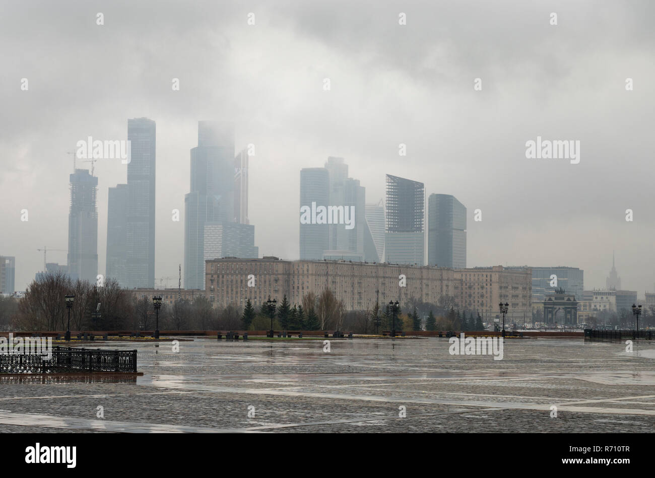 Moscow, summer rain hi-res stock photography and images - Alamy
