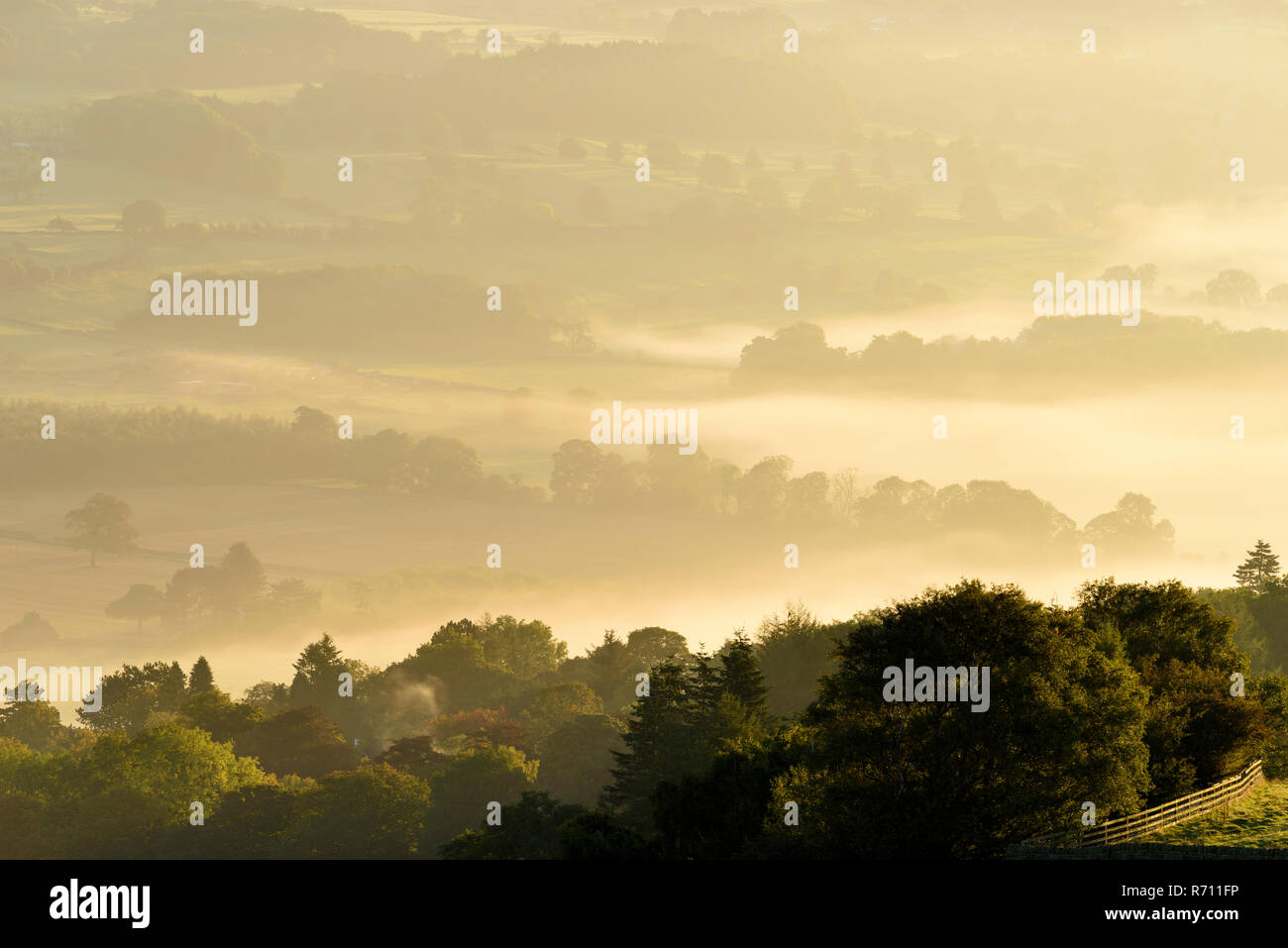 Dense fog england hi-res stock photography and images - Alamy