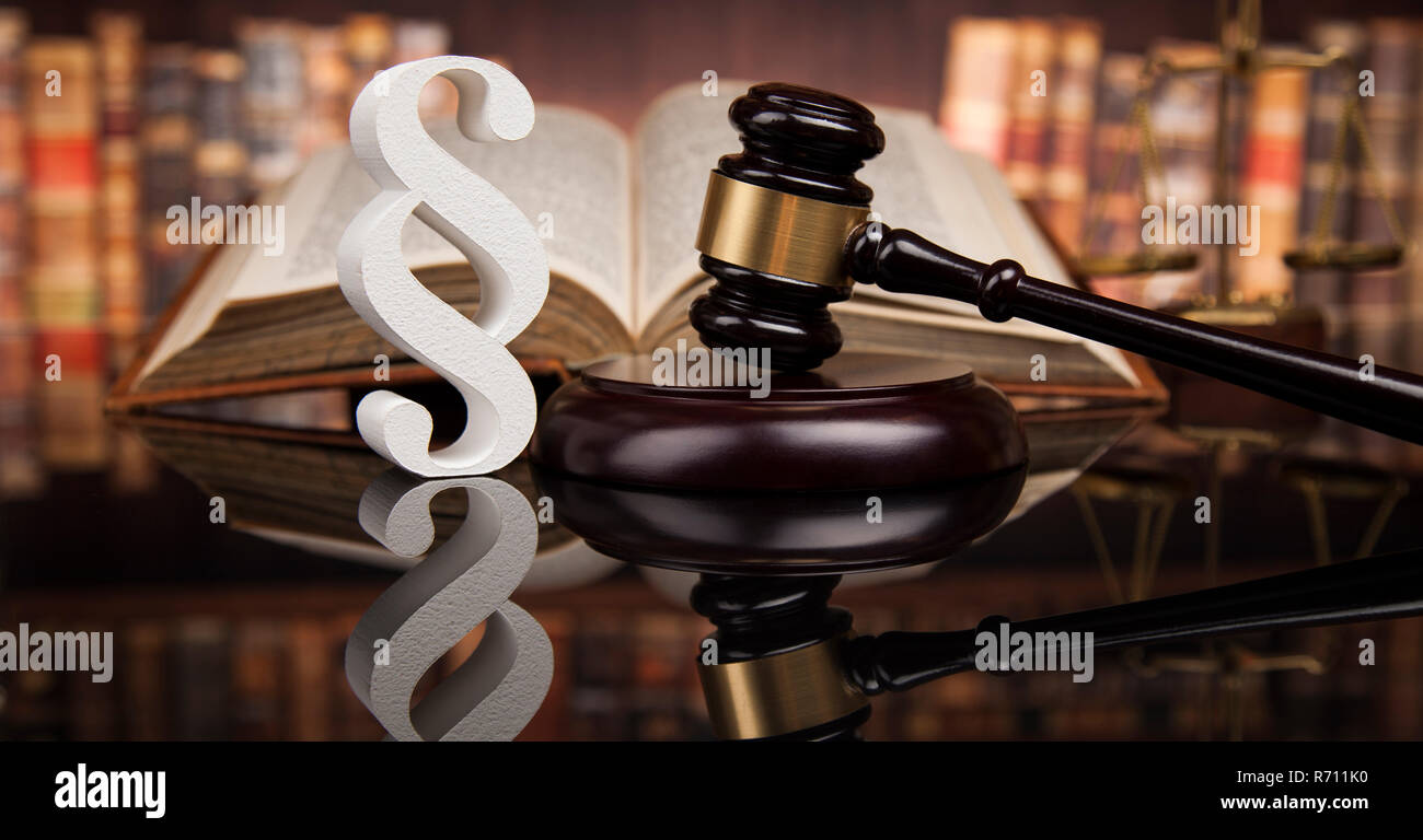 Court gavel,Law theme, mallet of justice, Paragraph, mirror background ...