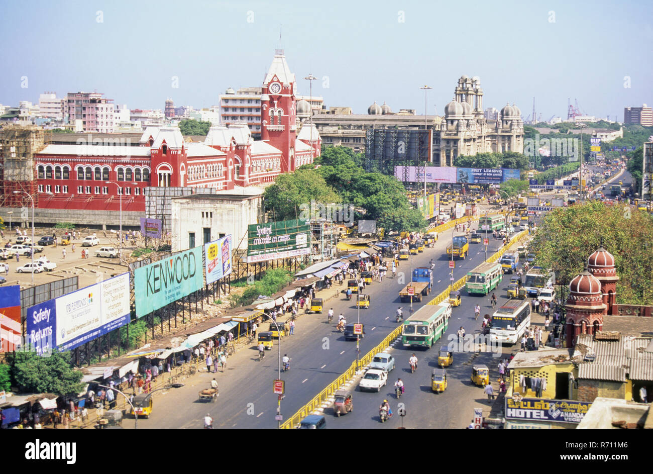 Chennai Central Railway Station High Resolution Stock Photography and ...