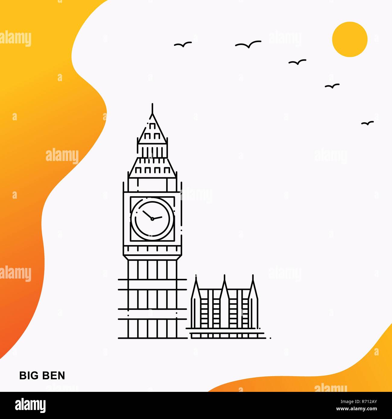 New england summer Stock Vector Images - Alamy