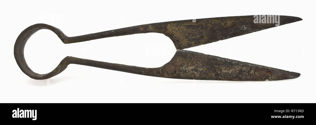 Pinch cutter with two pointed blades and round eye, pinch cutter ...