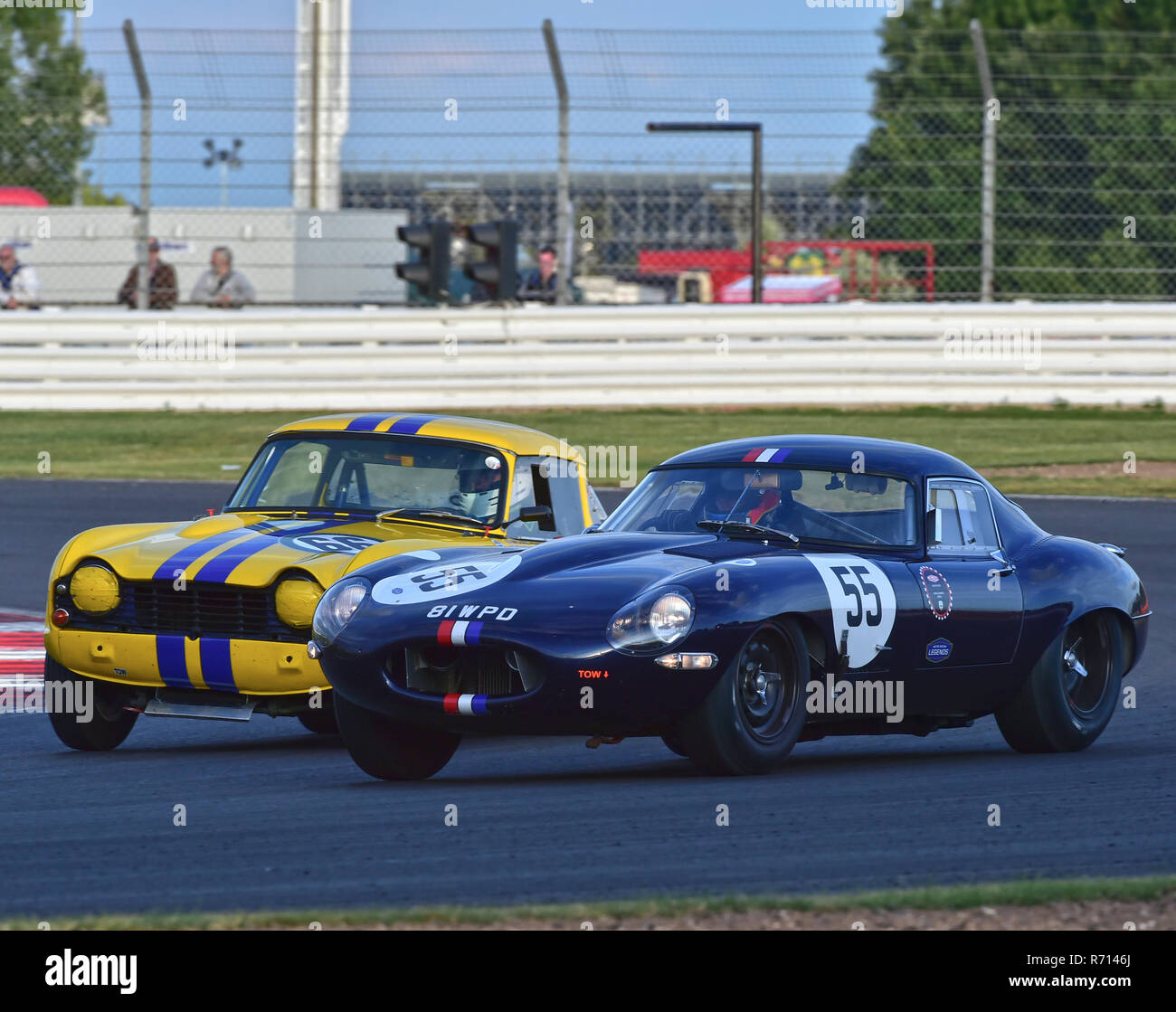 Martin Melling, Jaguar E-Type, 81 WPD, Michael Pearson, Triumph TR4 ...