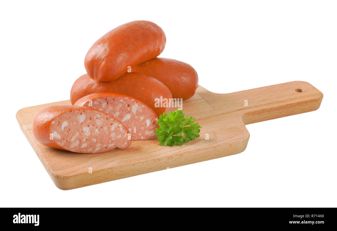 short thick sausages Stock Photo - Alamy