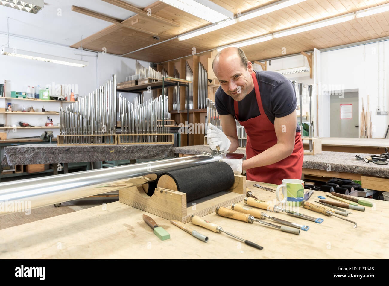 Organ builder hi-res stock photography and images - Alamy