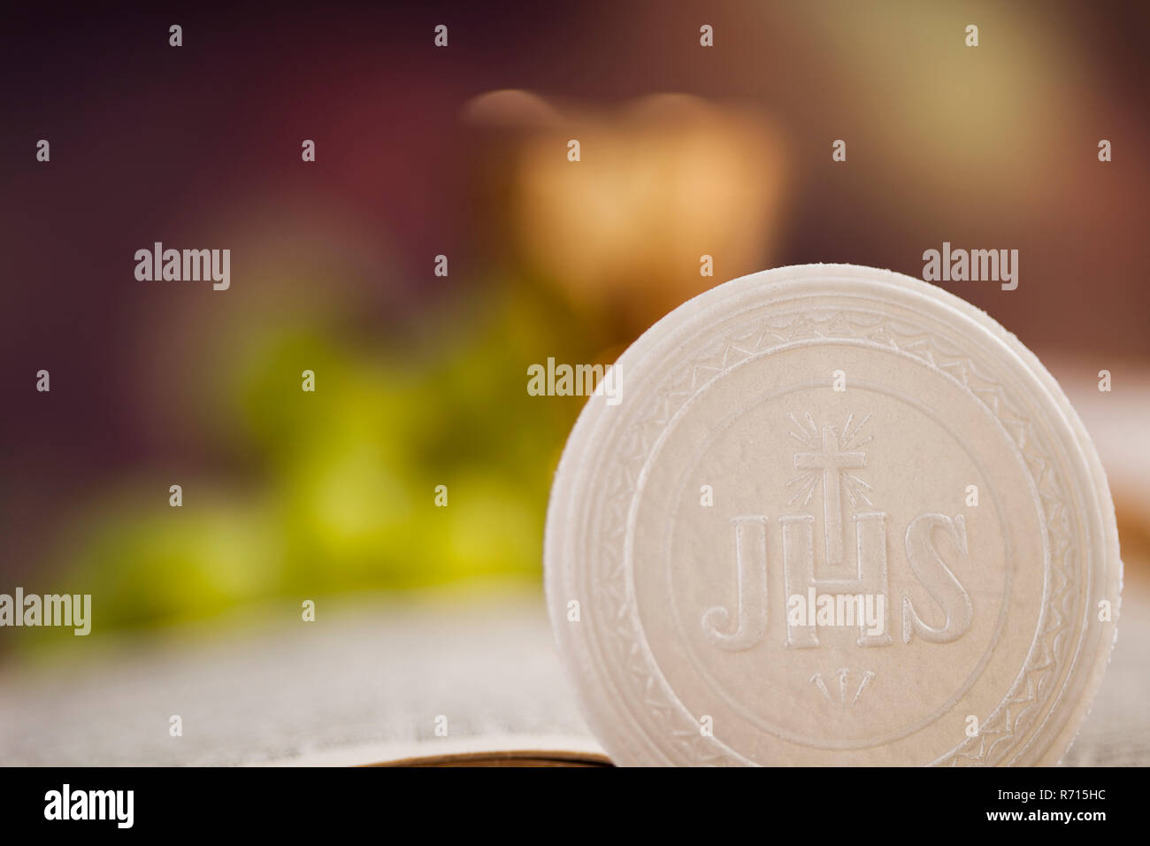 Sacred communion wafers hi-res stock photography and images - Alamy
