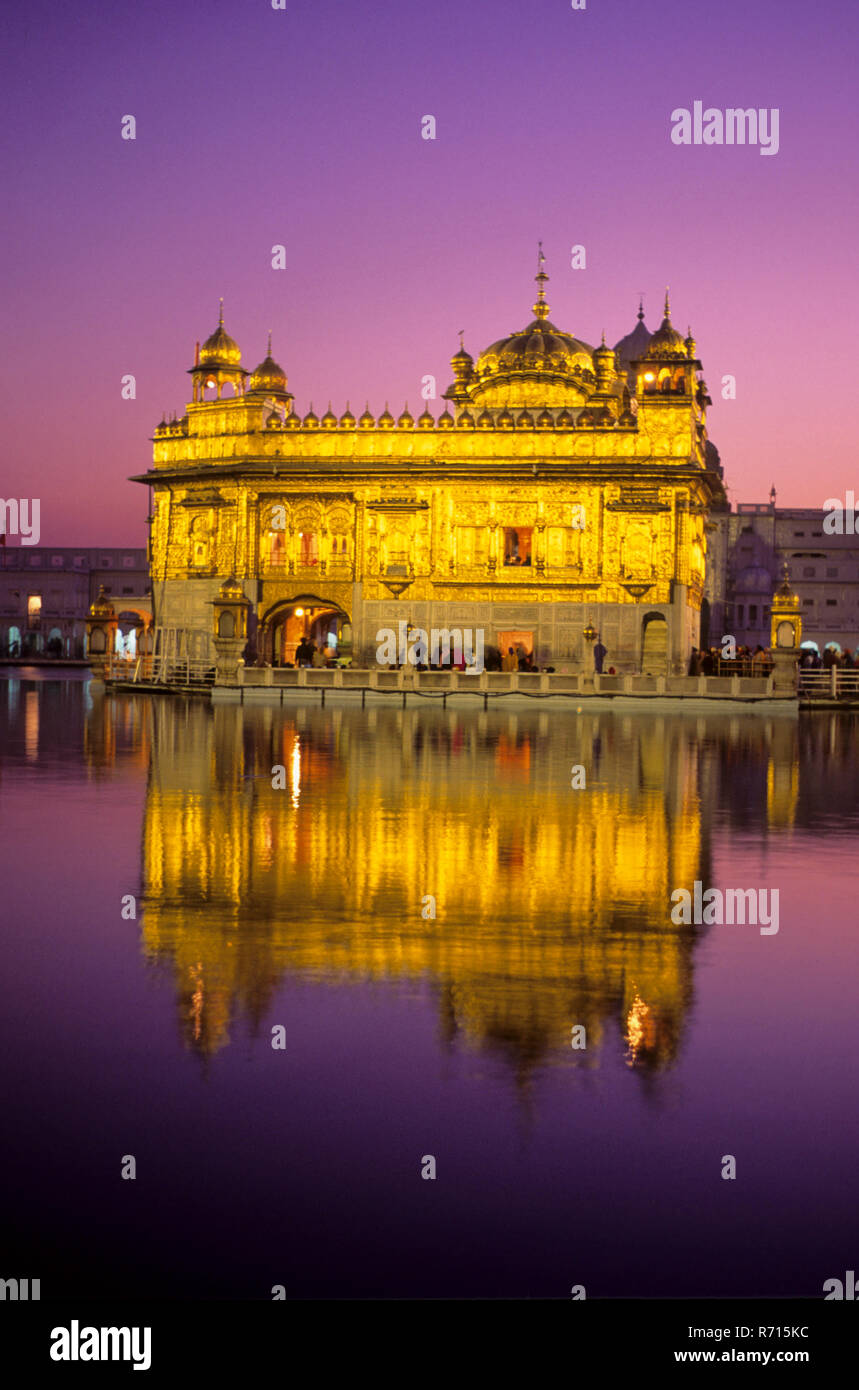 Golden Temple At Night
