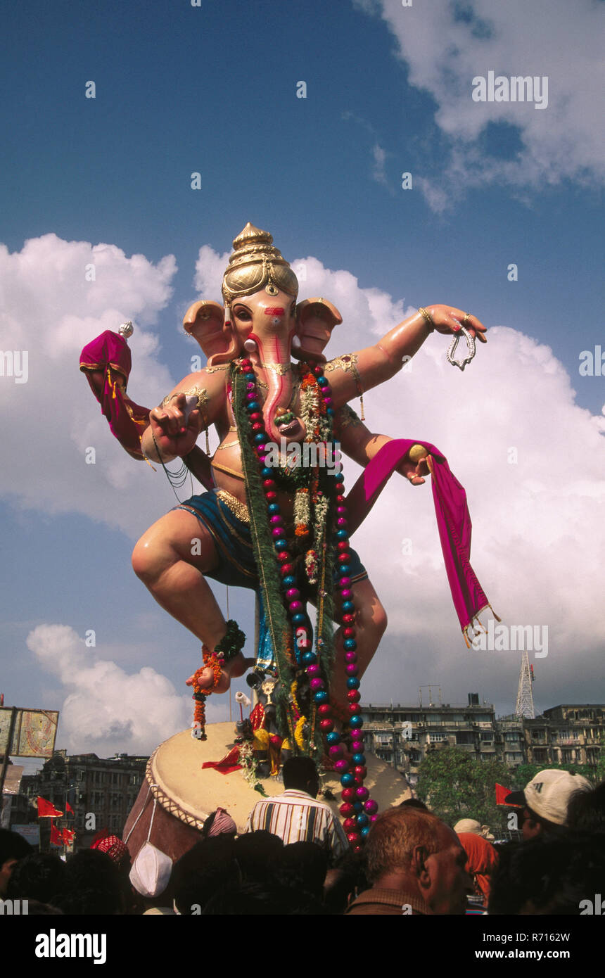idol of lord ganesh (elephant headed god), Ganesh ganpati Festival ...