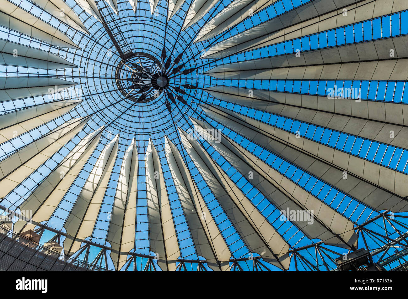 Canopy of sony center hi-res stock photography and images - Alamy