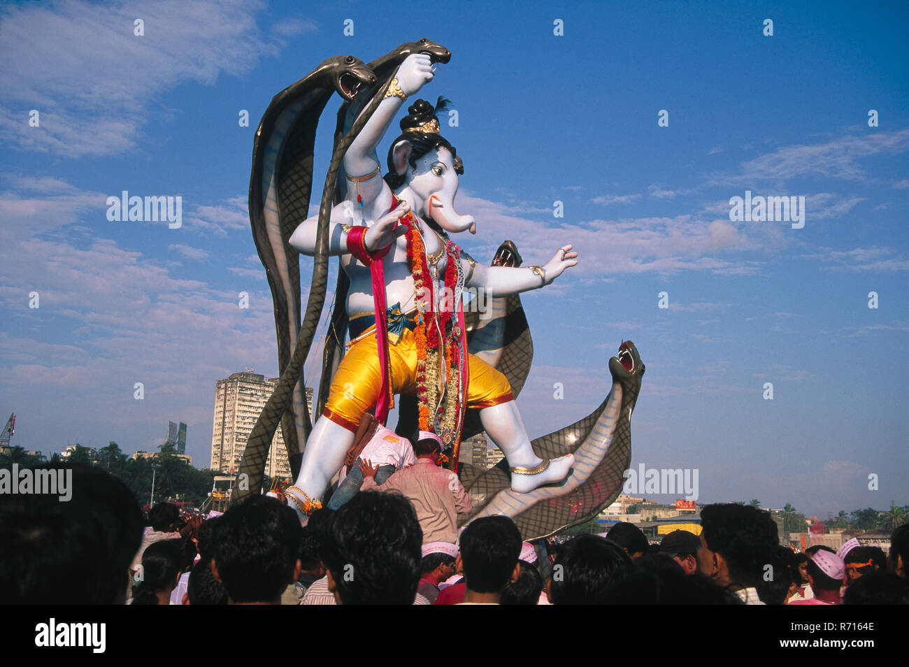 idol of lord ganesh (elephant headed god), Ganesh ganpati Festival ...