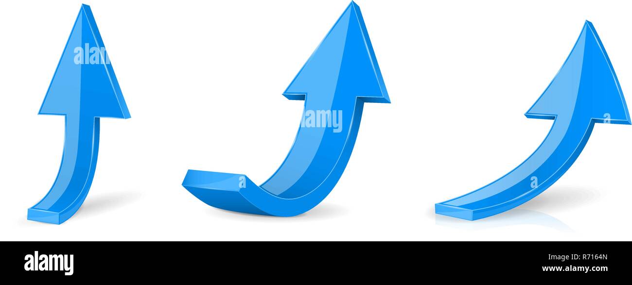 Rise arrows Stock Vector Images - Alamy