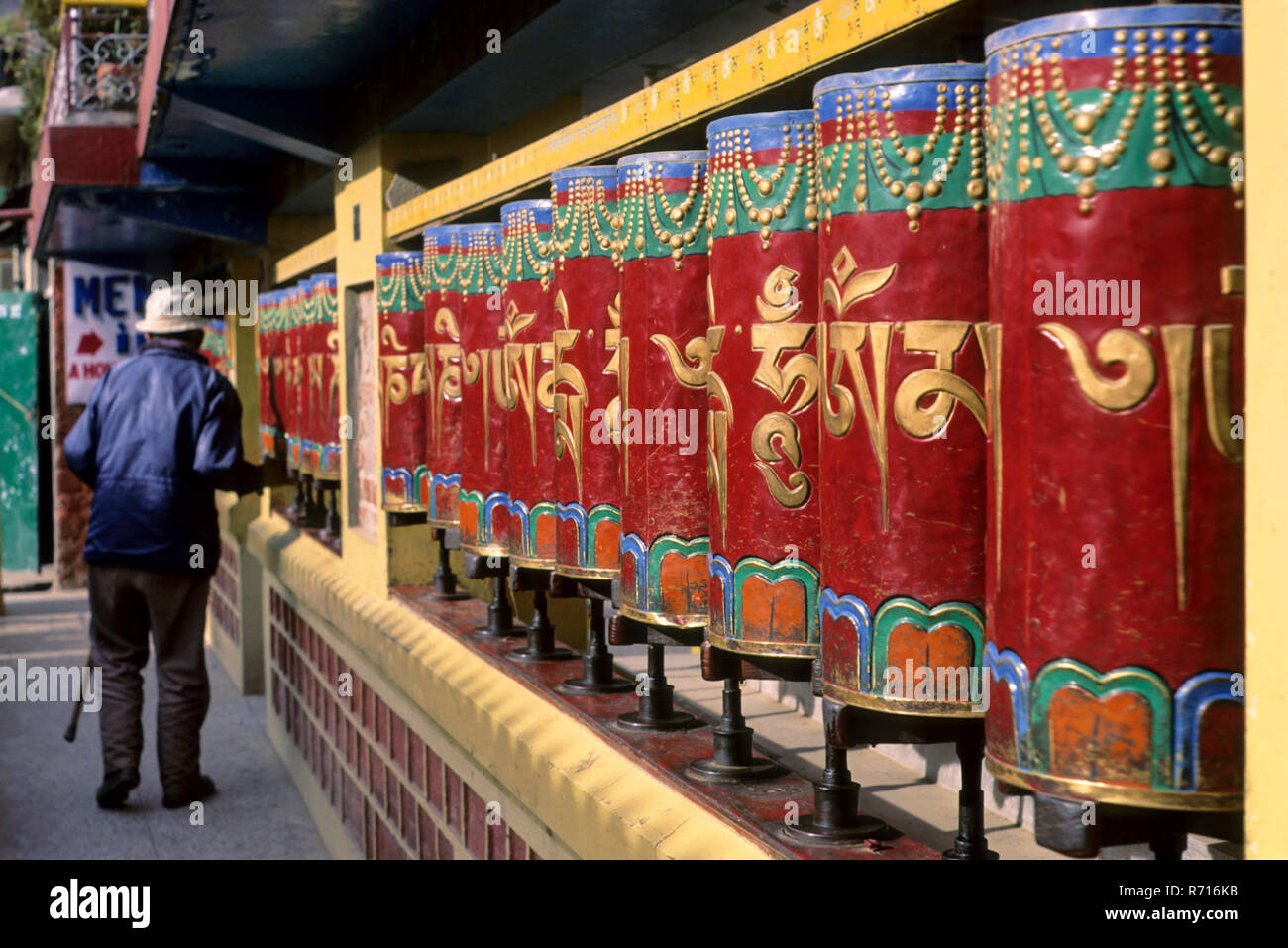 buddhist monastery, himachal pradesh, india Stock Photo - Alamy