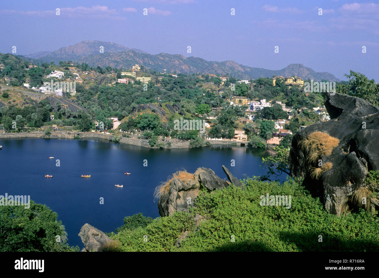 nakki lake, mount abu, rajasthan, india Stock Photo - Alamy