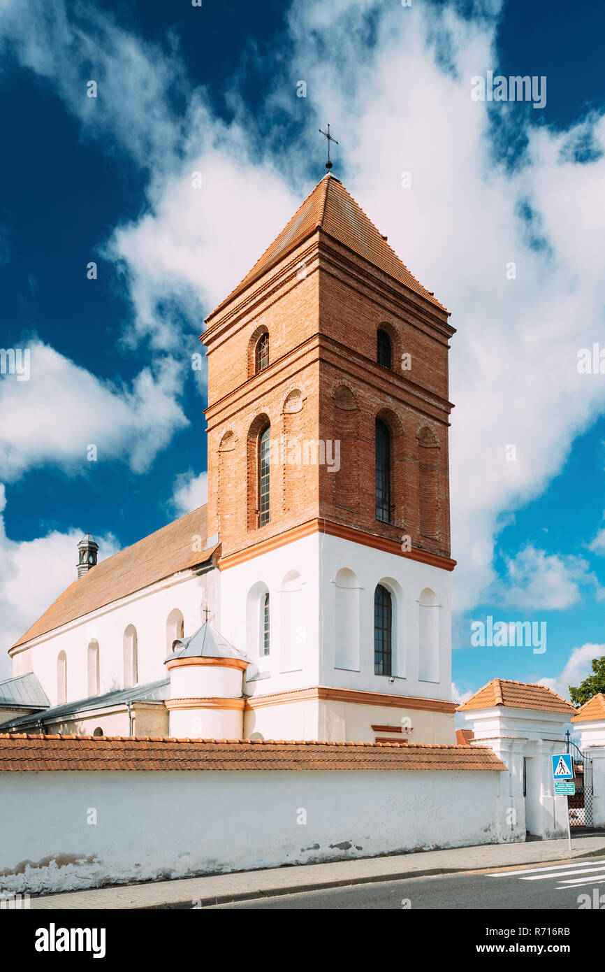 Mir, Belarus. Saint Nicolas Roman Catholic Church In Mir, Belarus ...