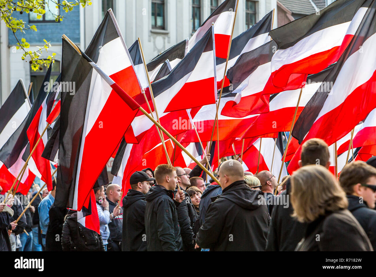 Right wing protest europe hi-res stock photography and images - Alamy