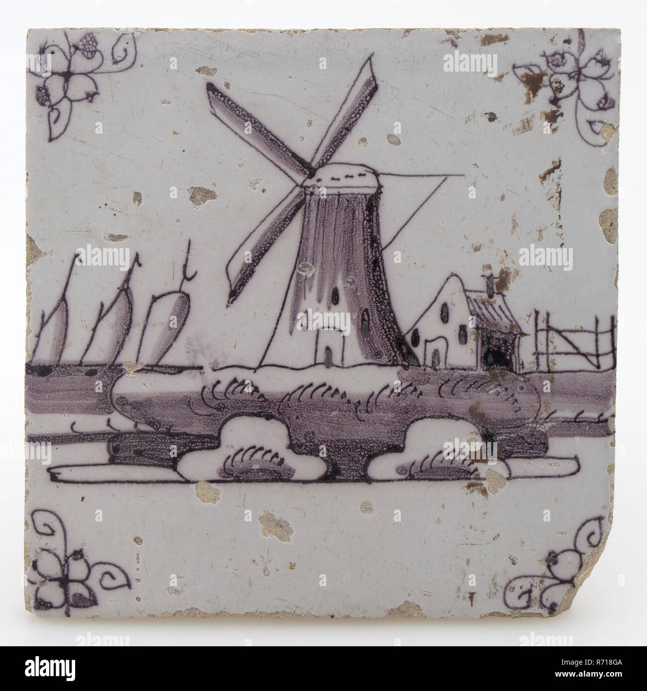 Stylized windmill hi-res stock photography and images - Alamy