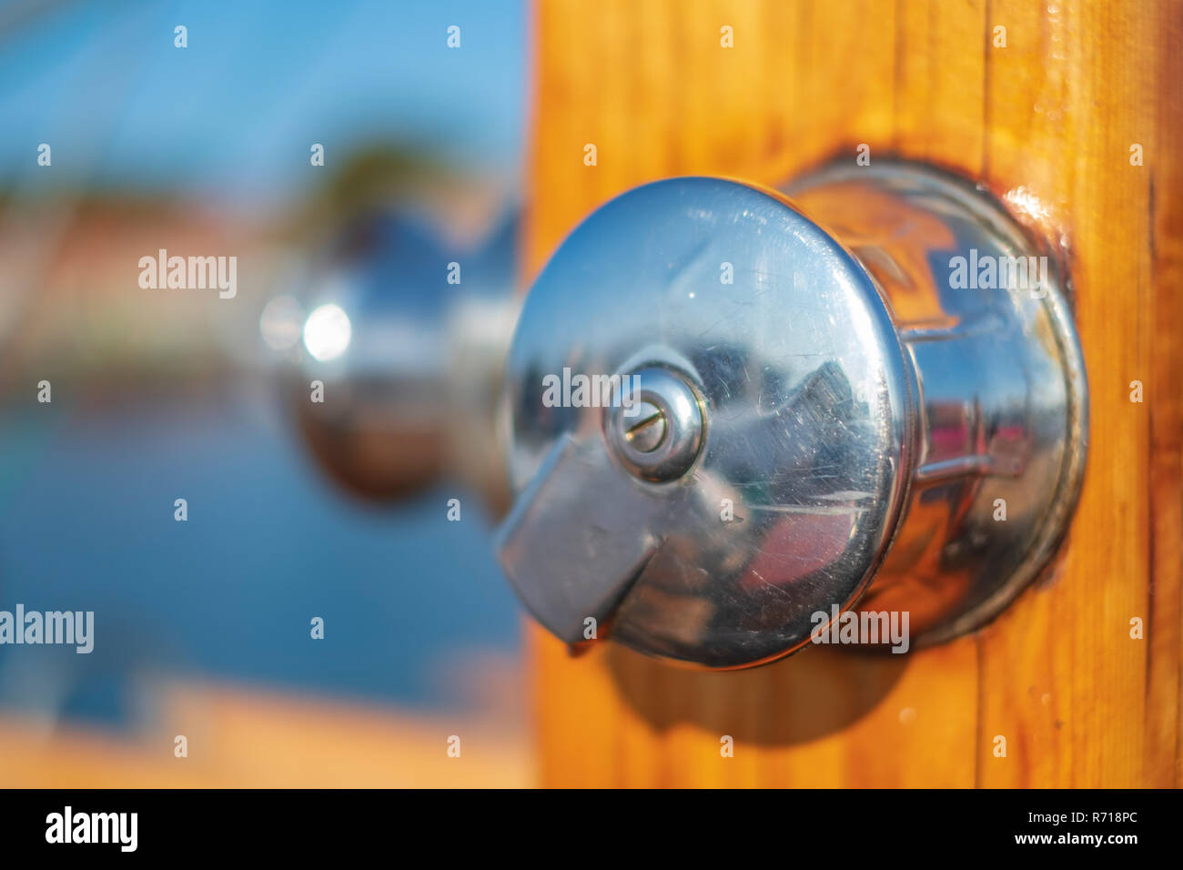 The details of the rigging of a sailing cutter create a maritime ...