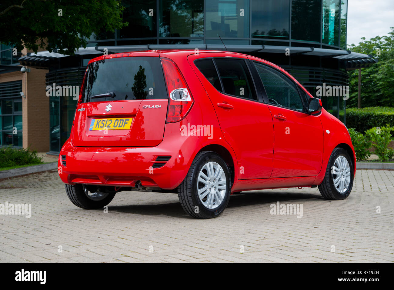 2012 Suzuki Splash Japanese city car Stock Photo - Alamy