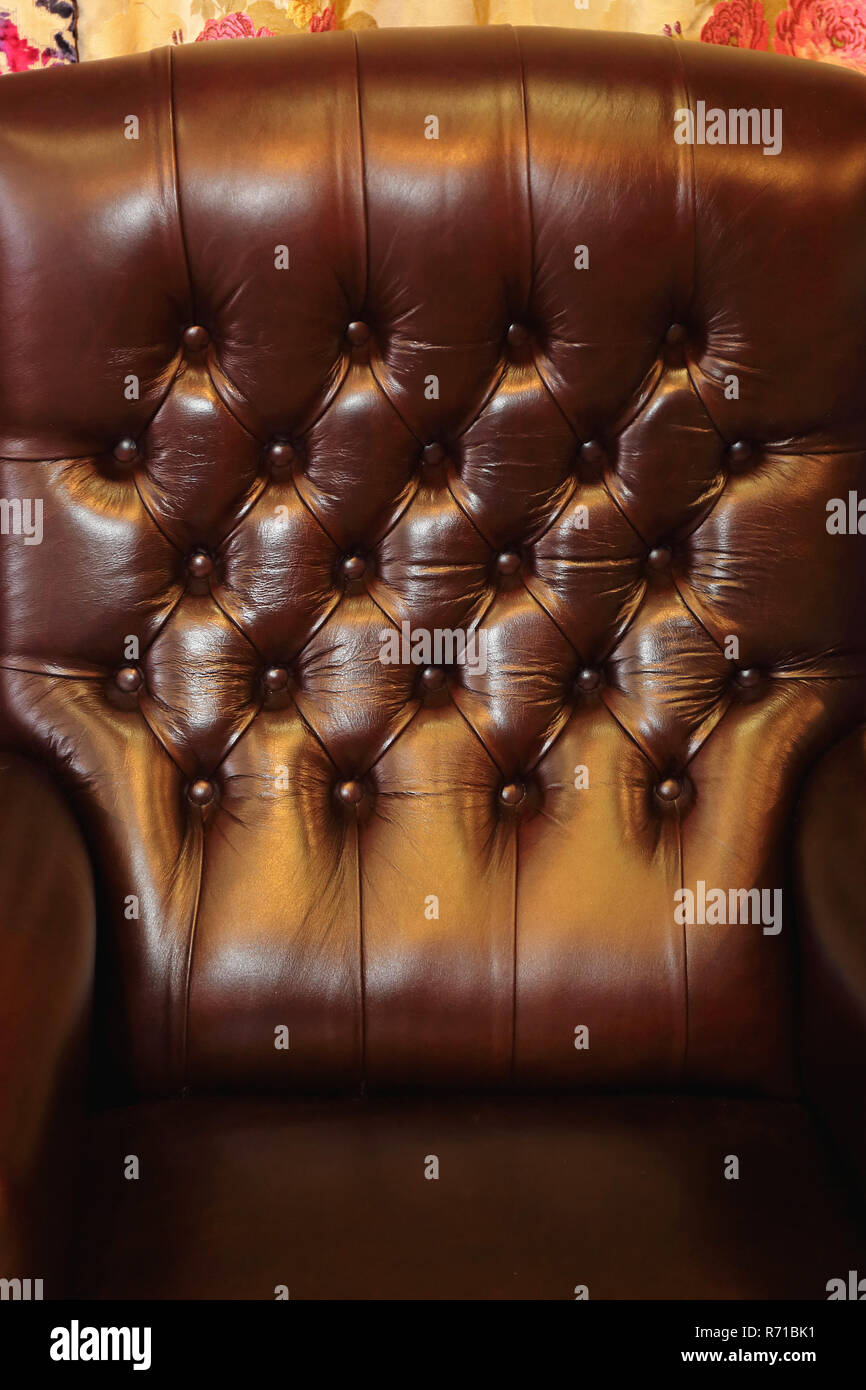 Leather Upholstery High Resolution Stock Photography and Images - Alamy